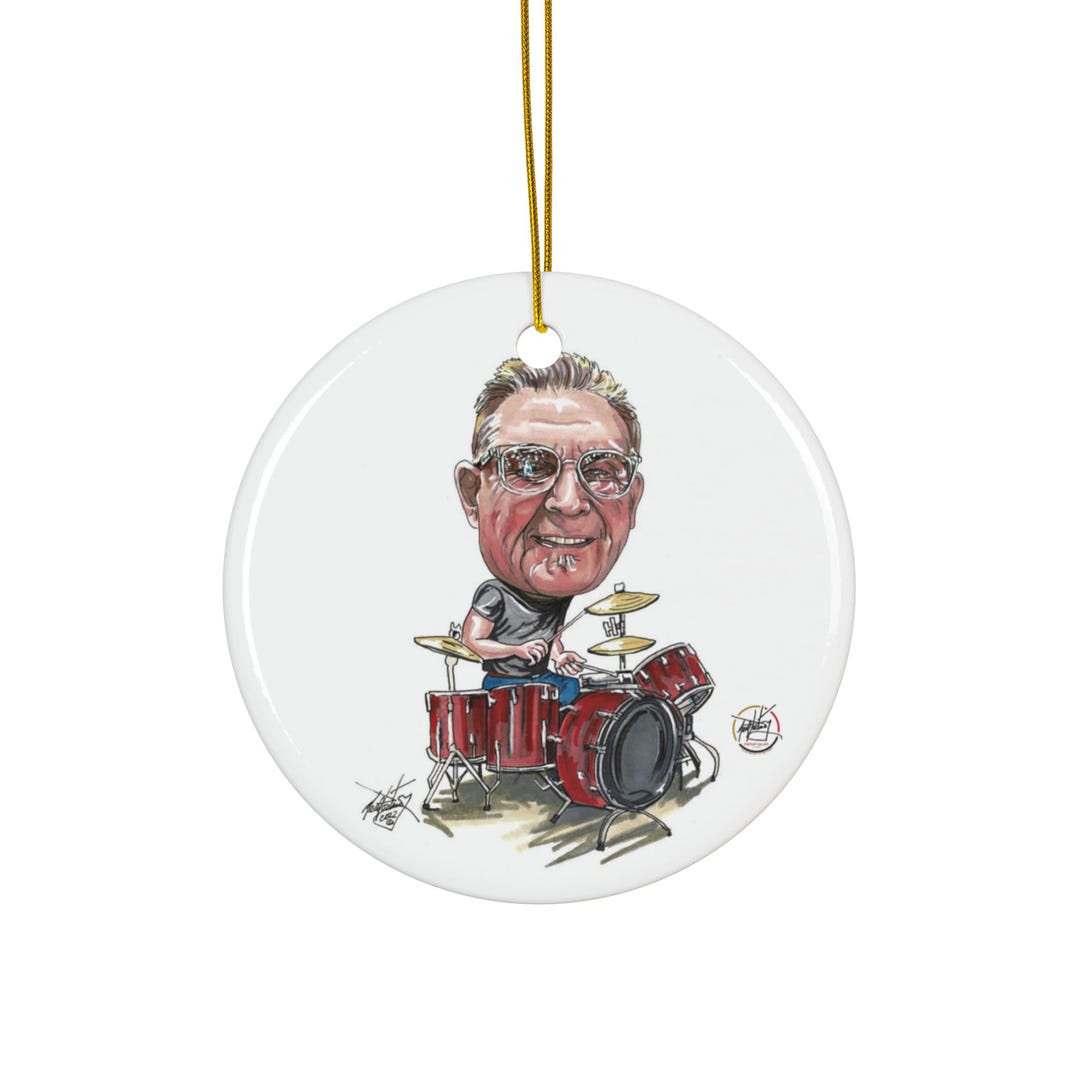 Mark Barrett - Ceramic Ornament - Etsy