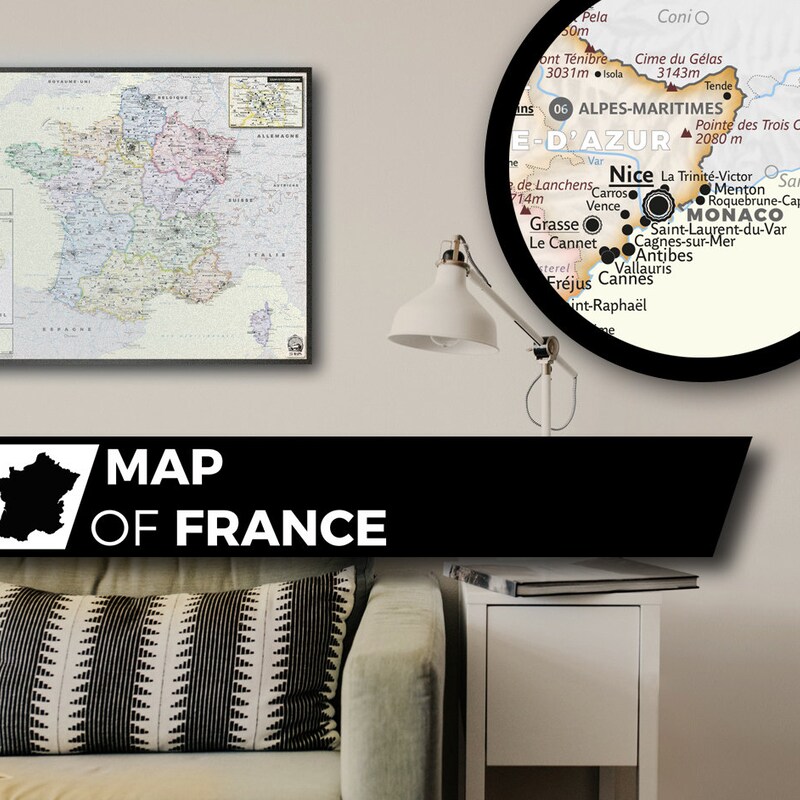 Aesthetic Map - Etsy