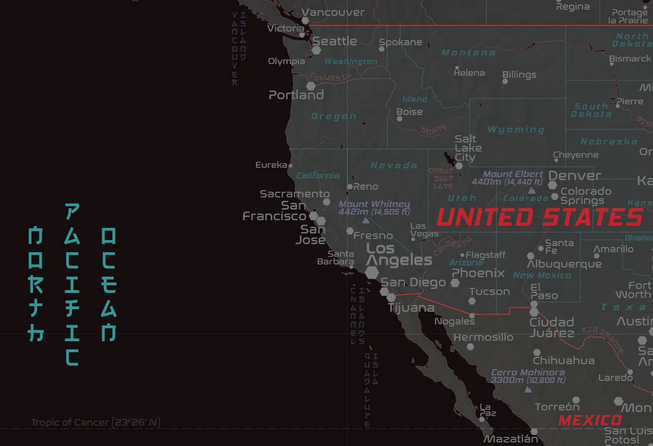 High Quality Blade Runner Inspired Map Blade Runner World | Etsy