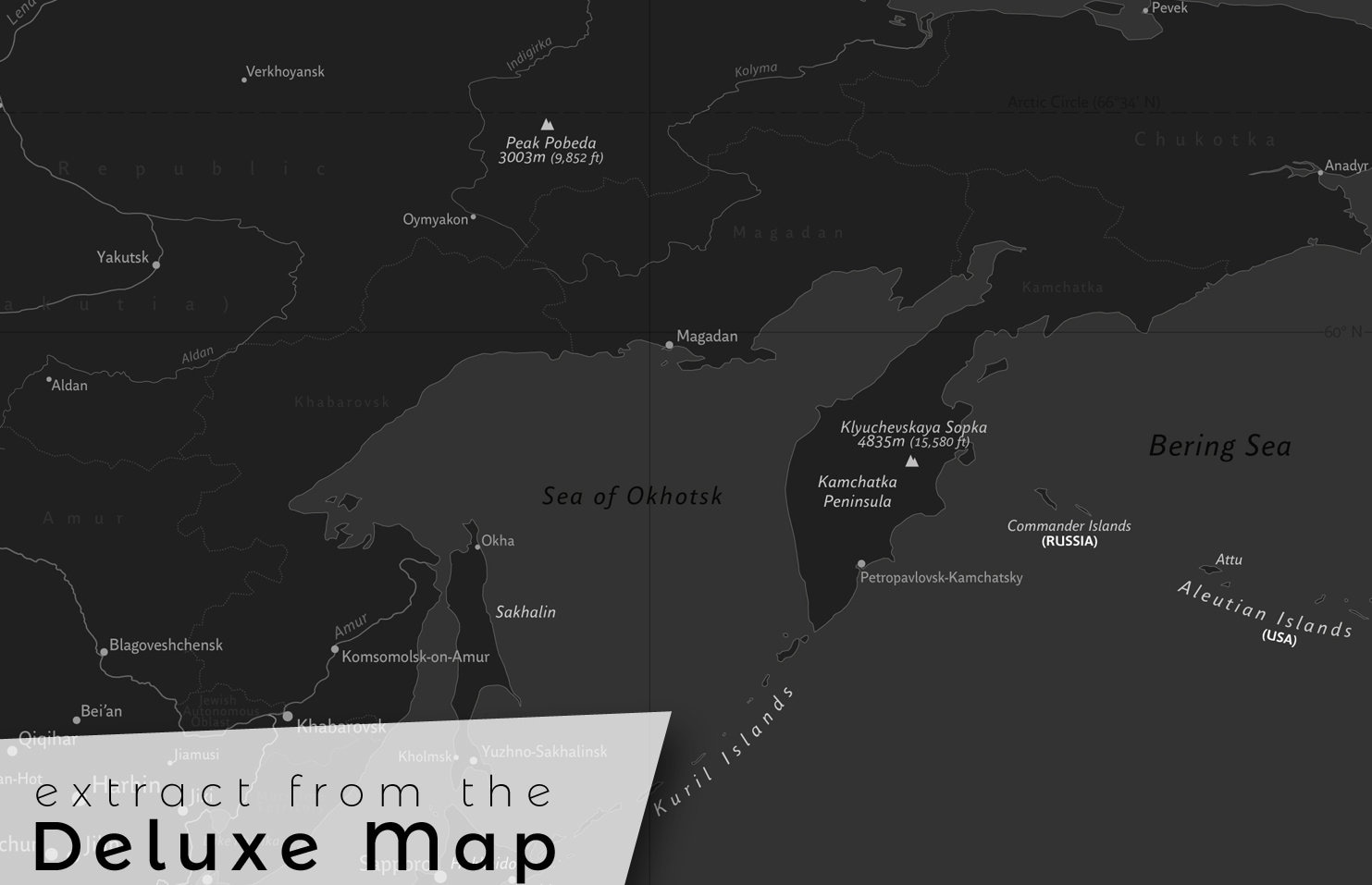 All Black Map, Customizable All Black Artistic World Map, Customizable ...