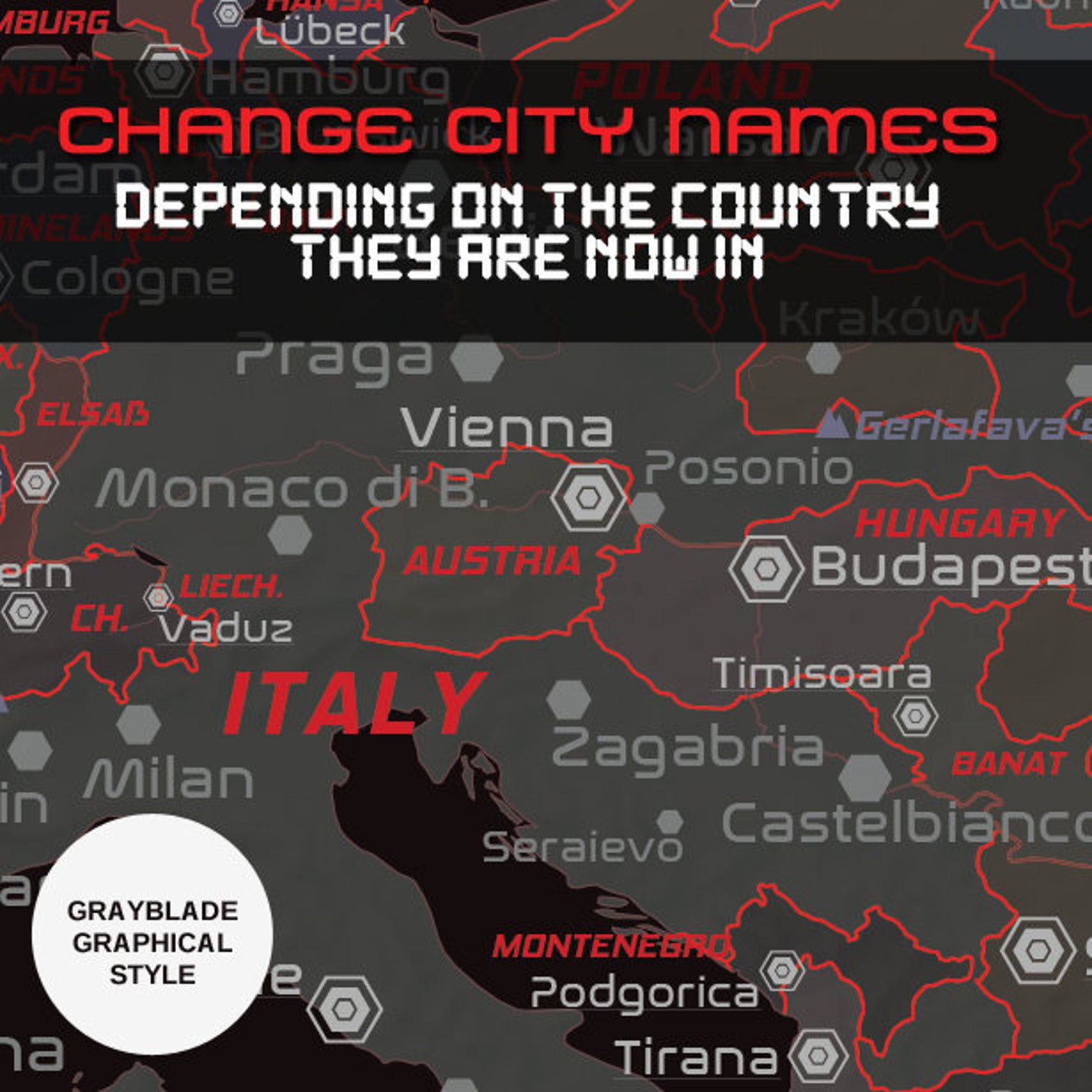 Dystopian Custom World Map I'll draw an Alternate History | Etsy