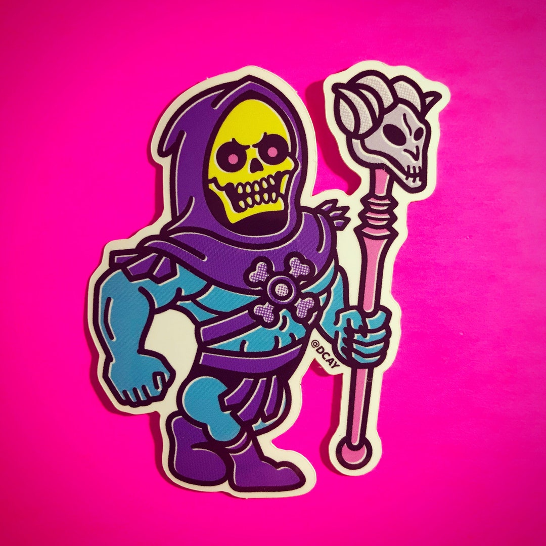 Skeletor-meanie - STICKER - Etsy