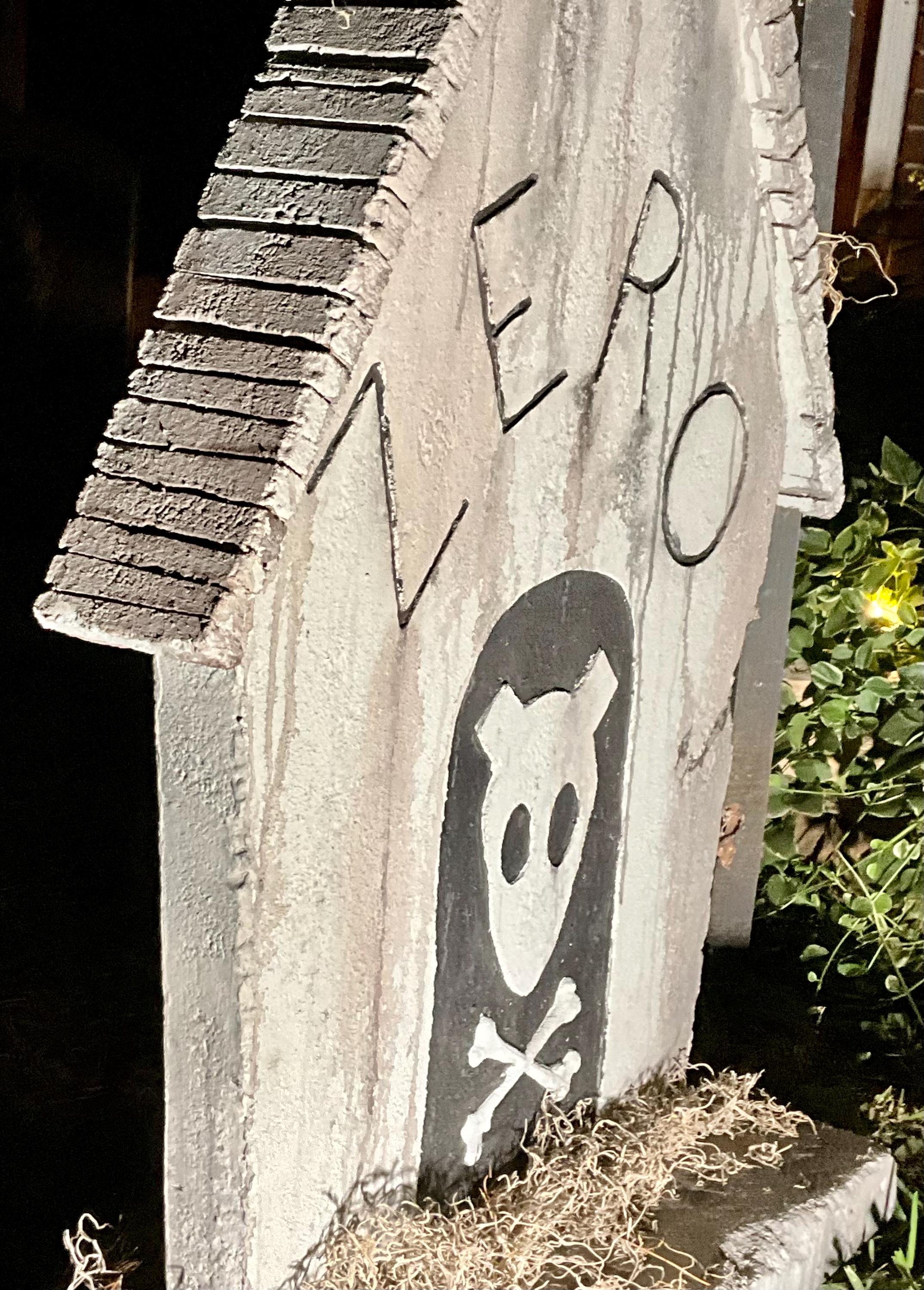 FREE SHIPPING!!! Nightmare Before Christmas Tombstone “ZERO” - Etsy