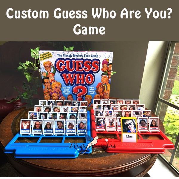 Guess Who Template - Etsy