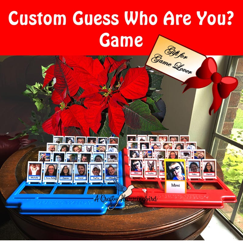 Guess Who Cards - Etsy
