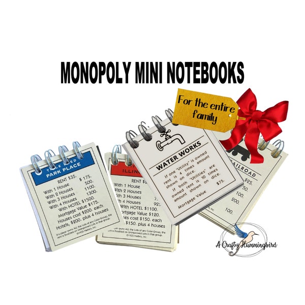 Board Game Notebook - Etsy