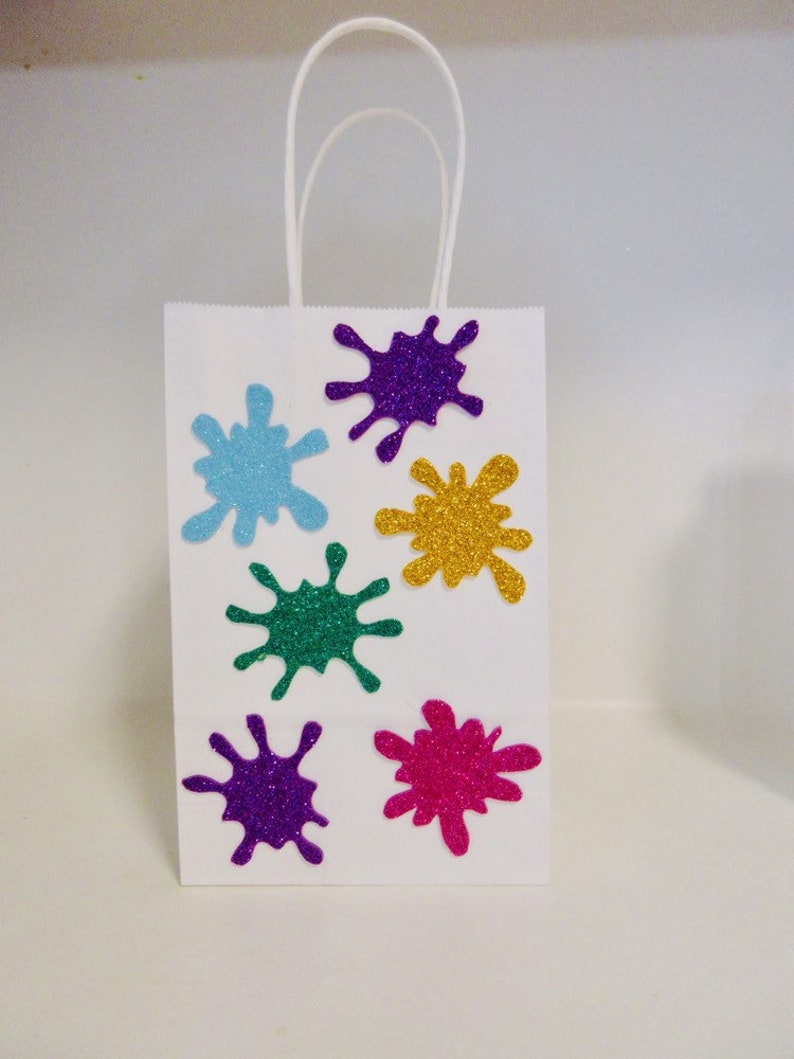 Set of 12 Bags* Slime Party Favor Bag, Slime Party, Slime Favor Bag ...