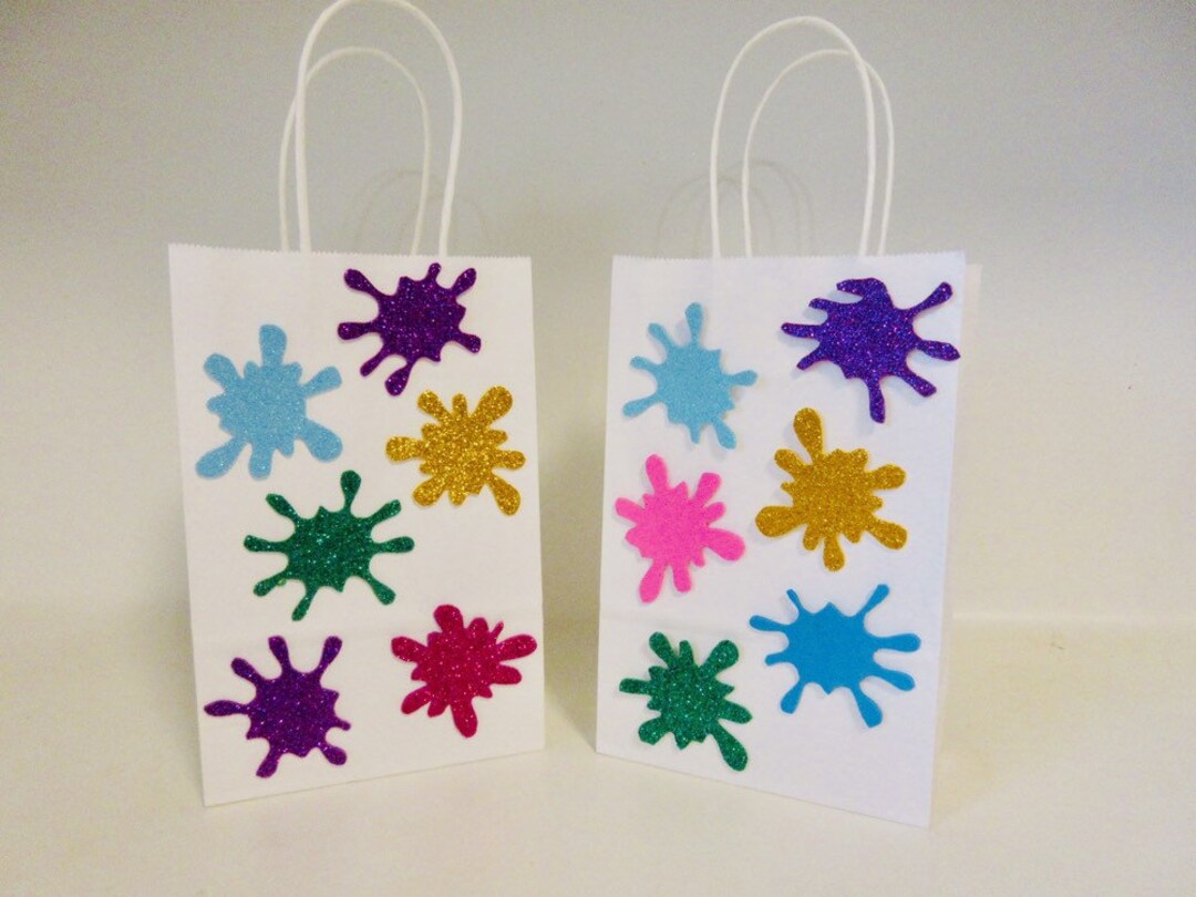 Set of 12 Bags* Slime Party Favor Bag, Slime Party, Slime Favor Bag ...