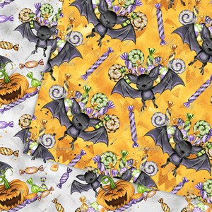 Halloween Digital Papers, Halloween Patterns, Pumpkins Pattern ...