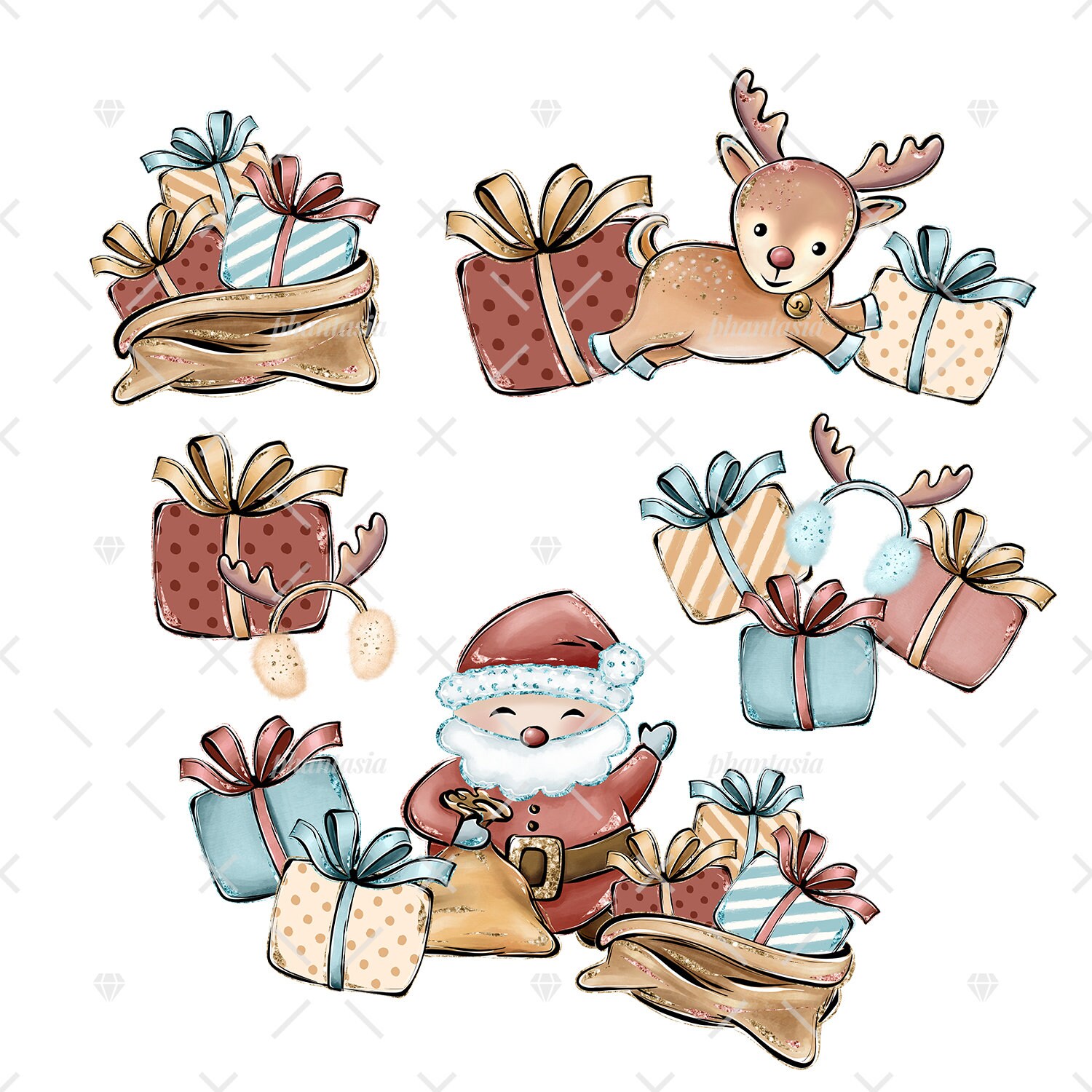 Santa Freebie Christmas Freebie Winter Freebie Winter - Etsy