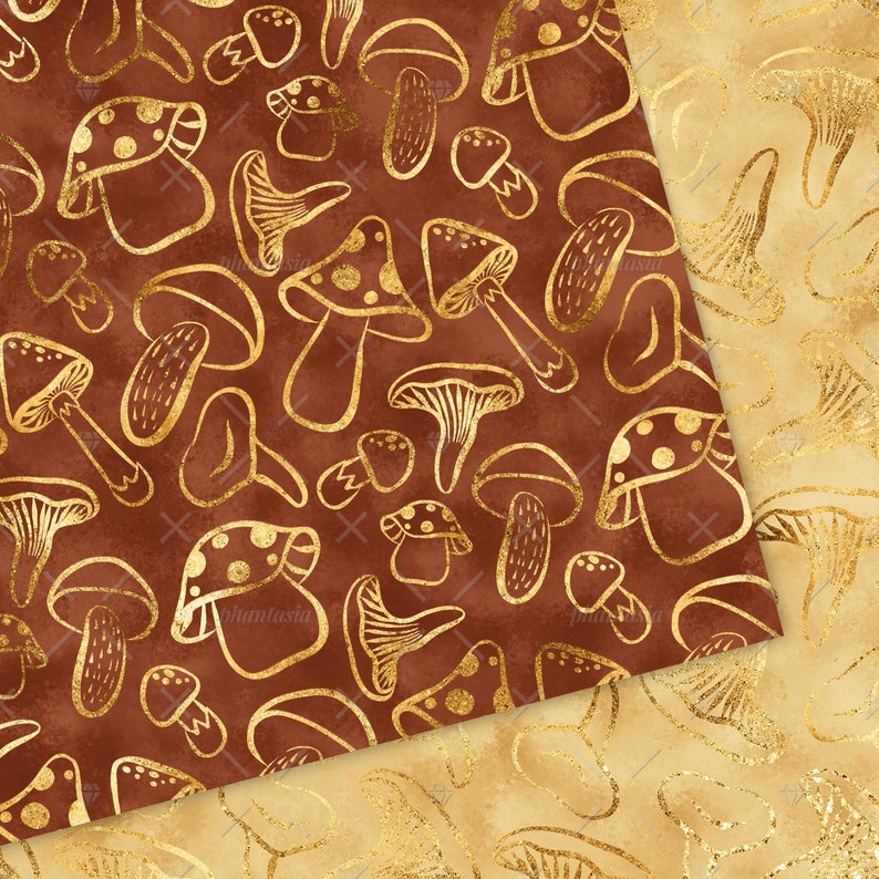 Autumn Digital Paper Fall Digital Paper Basic Papers Fall | Etsy