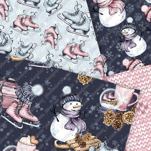 Winter Digital Papers, Cute Winter, Winter Girls, Winter Dolls ...