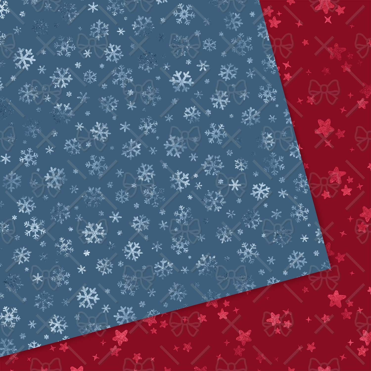 Christmas Basic Papers Xmas Digital Paper Christmas - Etsy