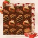 Chocolate Digital Paper, Sweets Digital Paper, Pastry Digital Paper ...