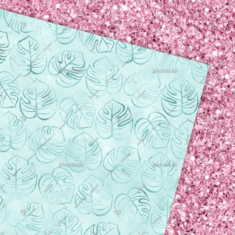 Summer Basic Papers Seamless Patterns Summer Seamless - Etsy