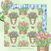Spring Digital Paper, Floral Digital Paper, Spring Planner, Digital ...
