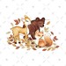 Forest Animals Clipart Set, Cute Animals, Woodland Animals, Fall ...