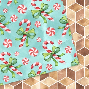Gingerbread Digital Paper, Christmas Patterns, Winter Digital Paper ...