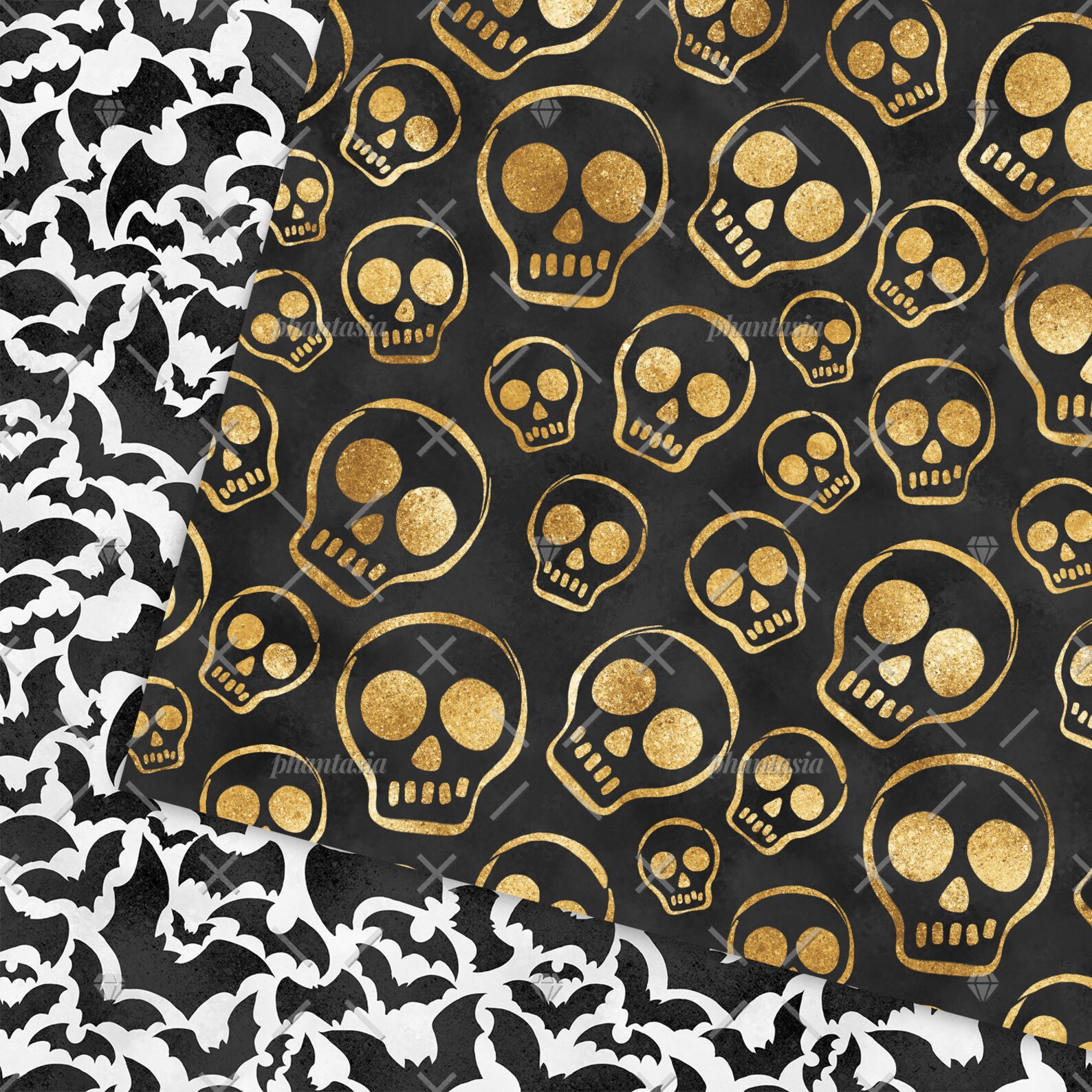 Halloween Digital Papers, Basic Paper, Halloween Textures, Halloween ...