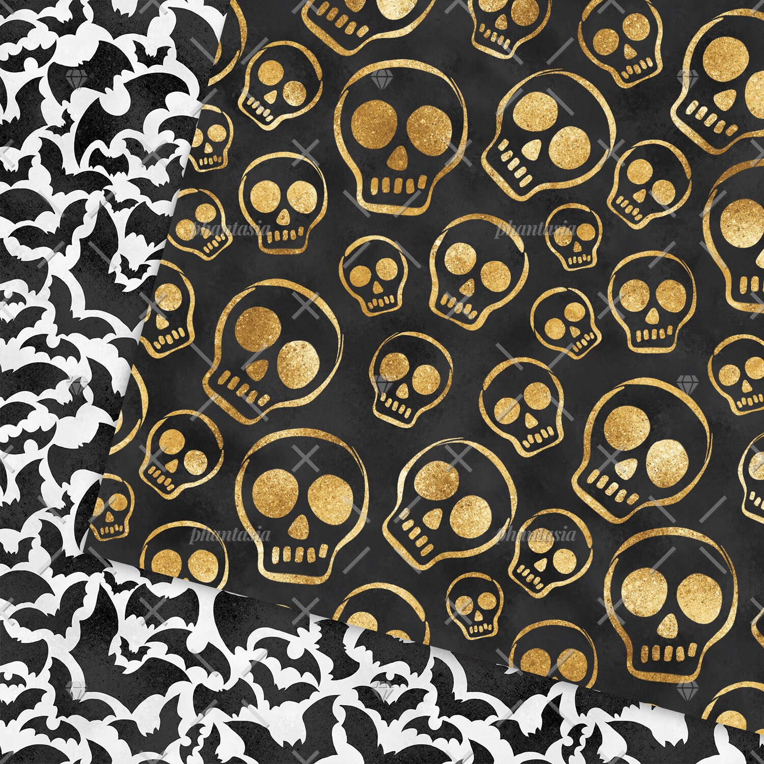 Halloween Digital Papers, Basic Paper, Halloween Textures, Halloween ...