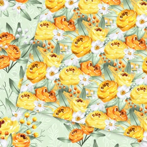 Spring Floral Digital Papers, Spring Background, Spring Seamless ...