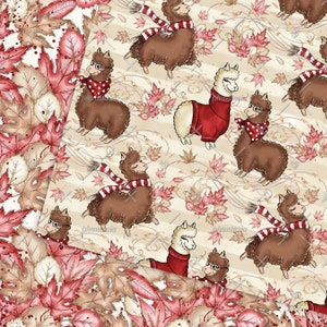 Alpaca Digital Paper, Cute Alpacas, Llama Digital Paper, Planner ...