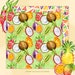 Tropical Fruits Digital Paper Pack, Fruit Digital Paper, Tropical ...
