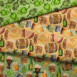 Oktoberfest Digital Papers, Beer Digital Paper, Germany Pattern, Beer ...