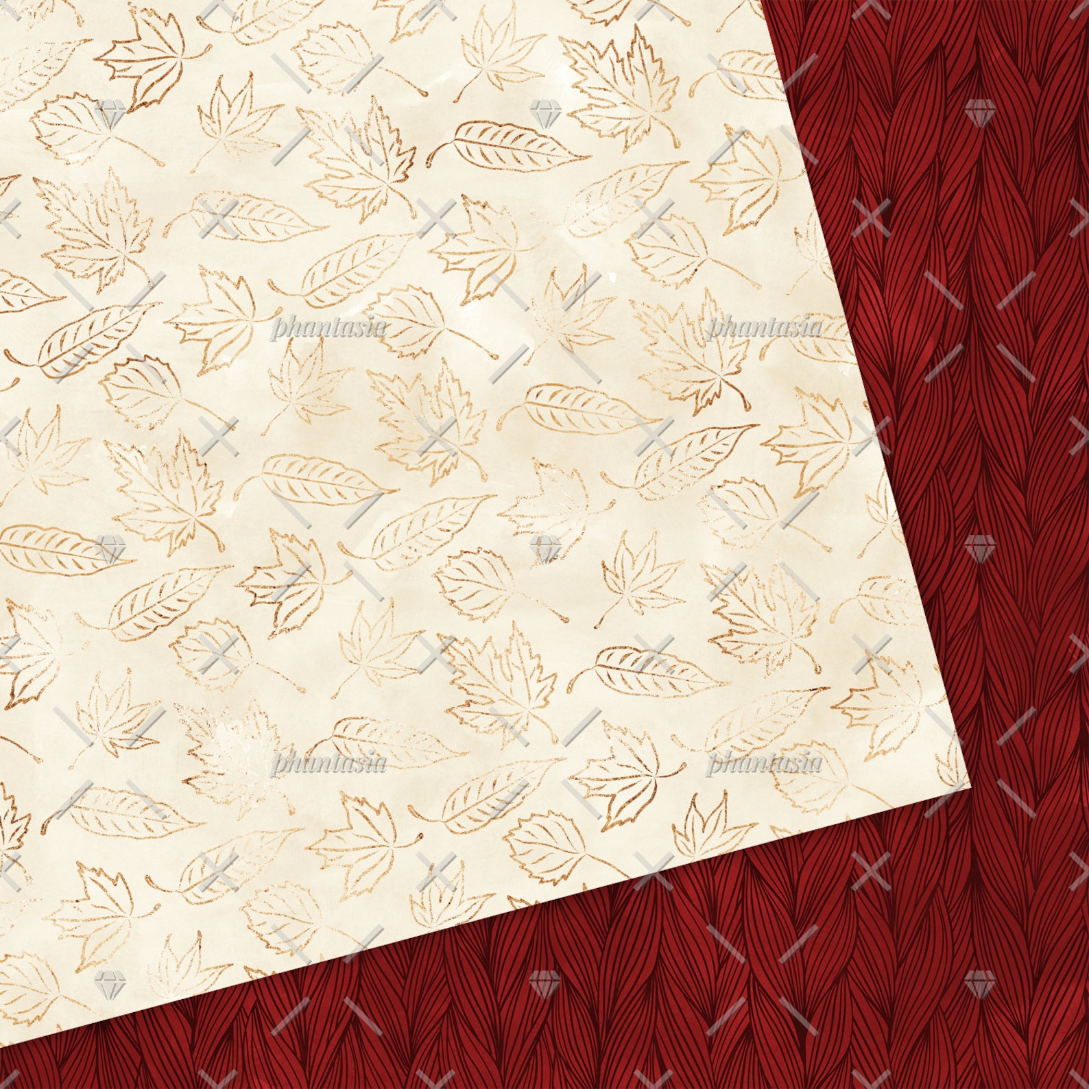 Autumn Digital Paper, Minimalist Digital Paper, Basic Digital Paper ...