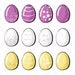 Easter Watercolor Cliparts, Spring Clipart, Easter Eggs Clipart, Easter ...