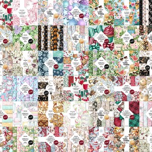 Graphics Bundle, Watercolor Bundle, Clipart Bundle, Digital Paper ...