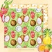Tropical Fruits Digital Paper Pack, Fruit Digital Paper, Tropical ...