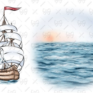 Nautical Watercolor Cliparts, Summer Clipart, Sailor Clipart, Hand ...