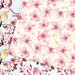 Cherry Blossom Digital Papers Floral Patterns Seamless - Etsy