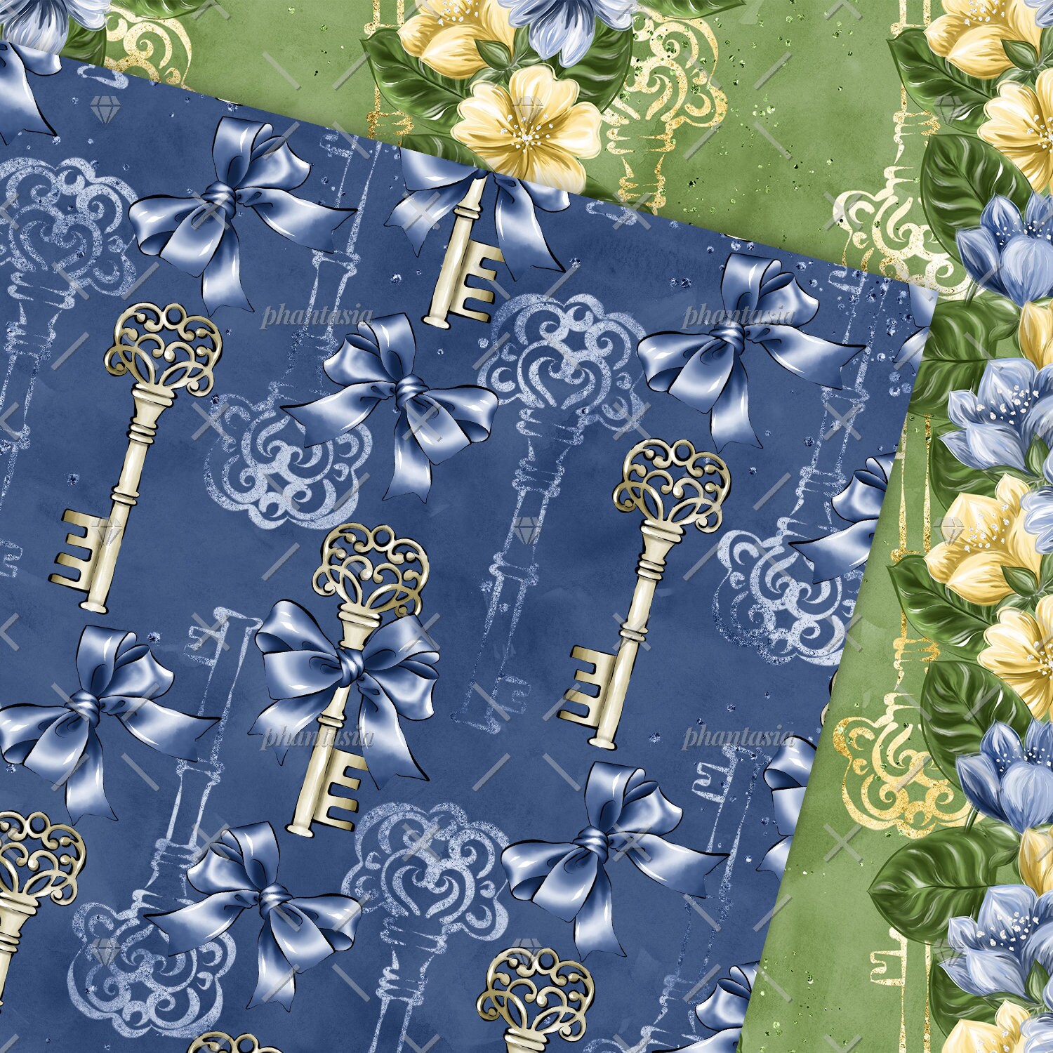 Princess Digital Papers Spring Patterns Seamless Patterns - Etsy