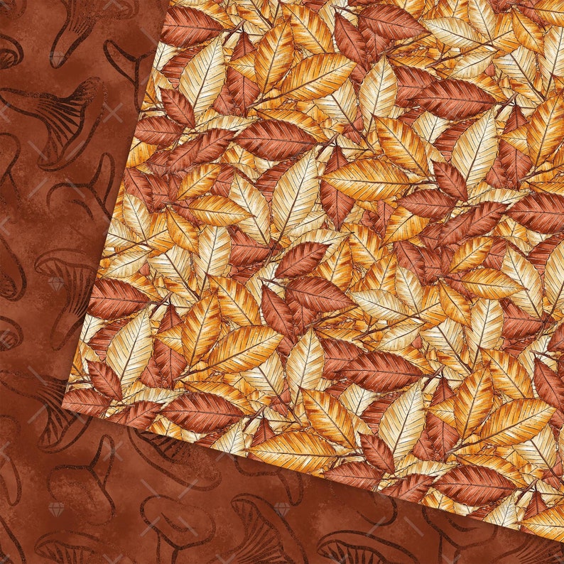 Autumn Digital Paper Fall Digital Paper Basic Papers Fall - Etsy