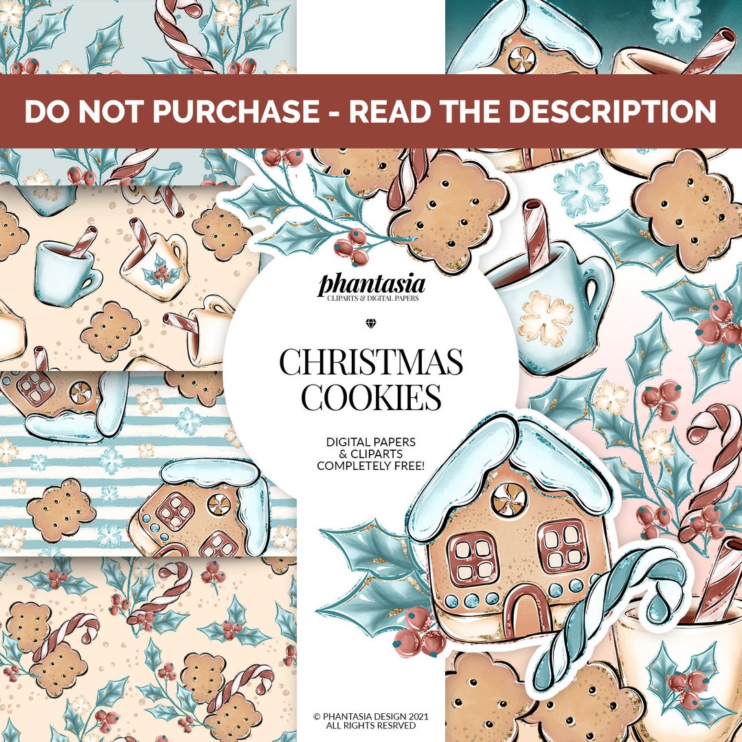 Christmas Freebie, Christmas Cookies, Winter Freebie, Winter Pattern ...