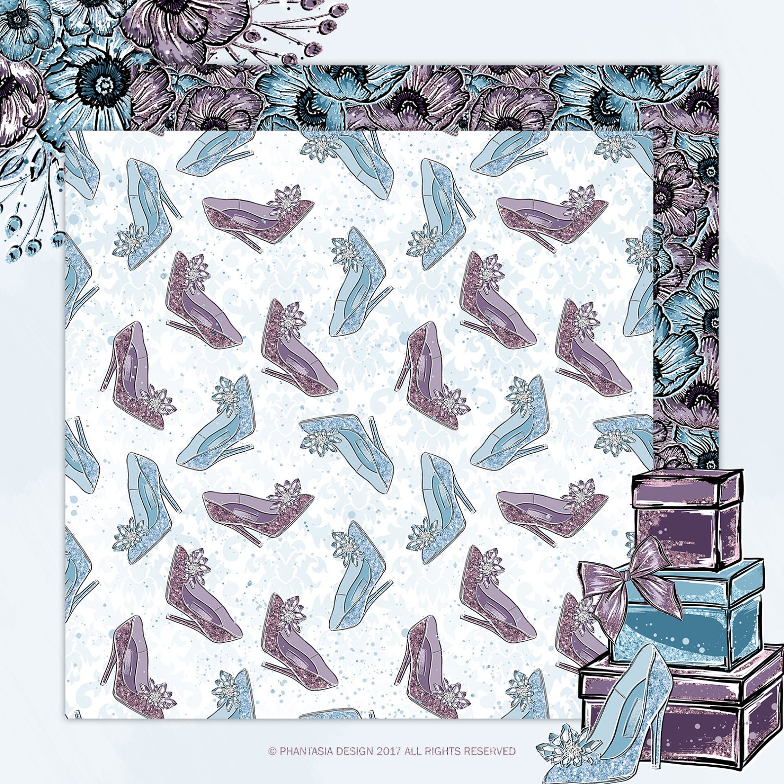 Ball Digital Papers Fashion Digital Papers Party Patterns | Etsy