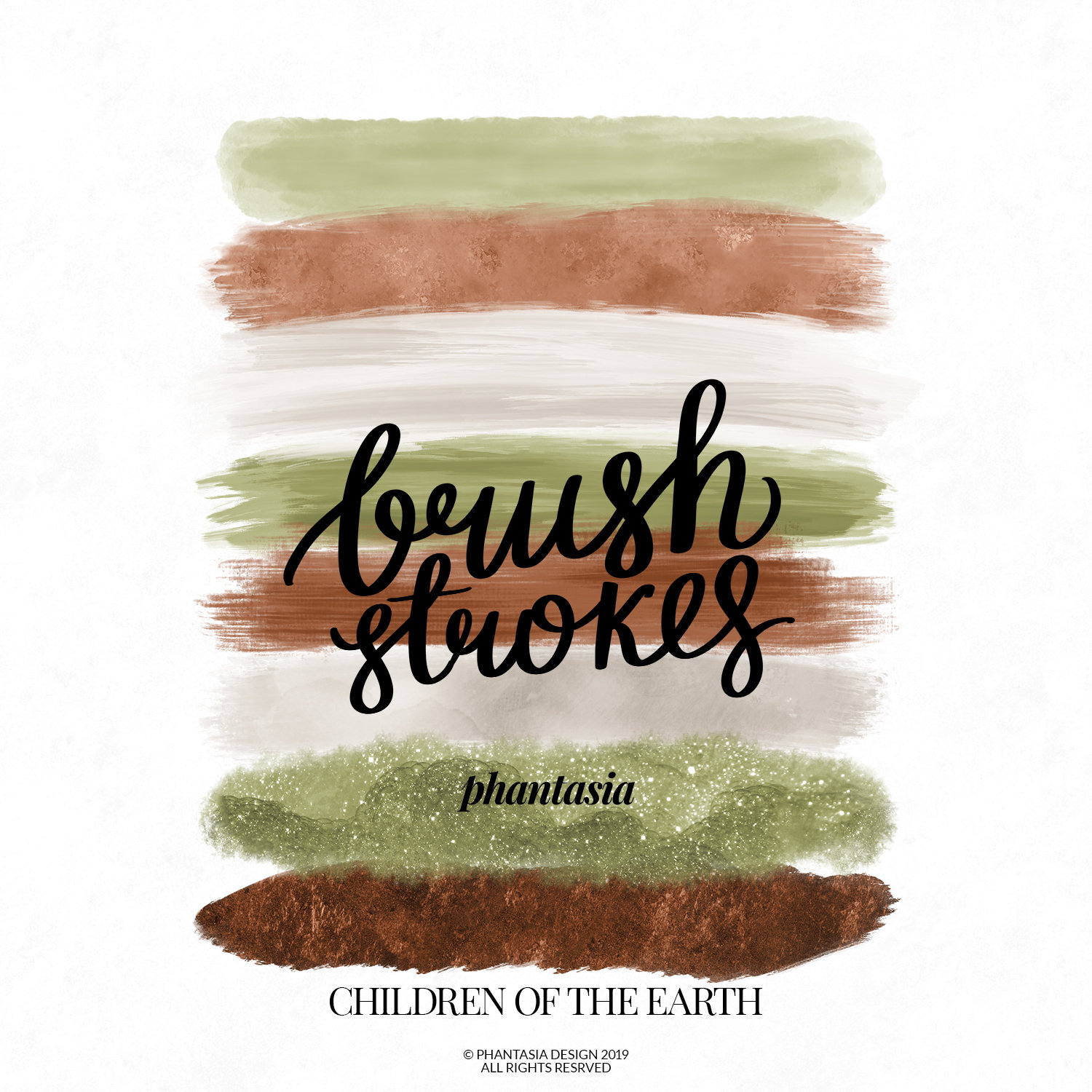 Fall Brush Strokes, Fall Color Palette, Autumn Colors, Autumn Brush ...