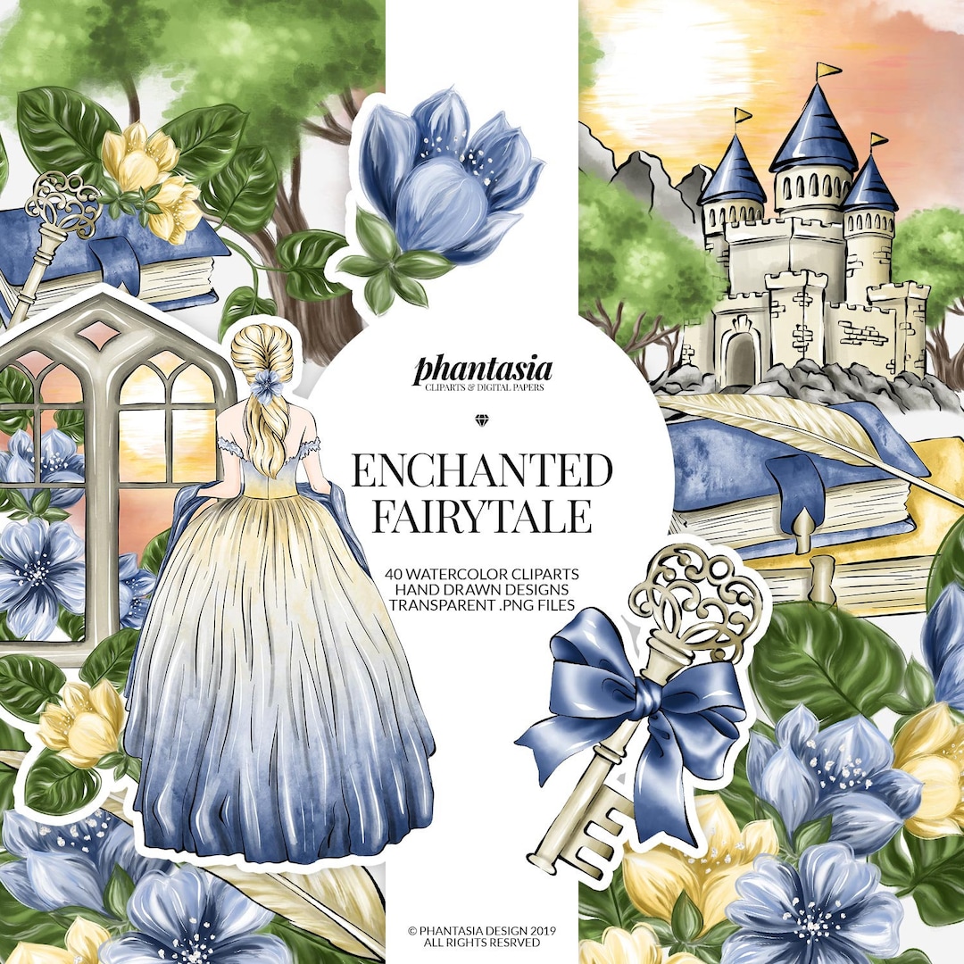 Princess Watercolor Cliparts, Spring Princess, Spring Watercolor ...