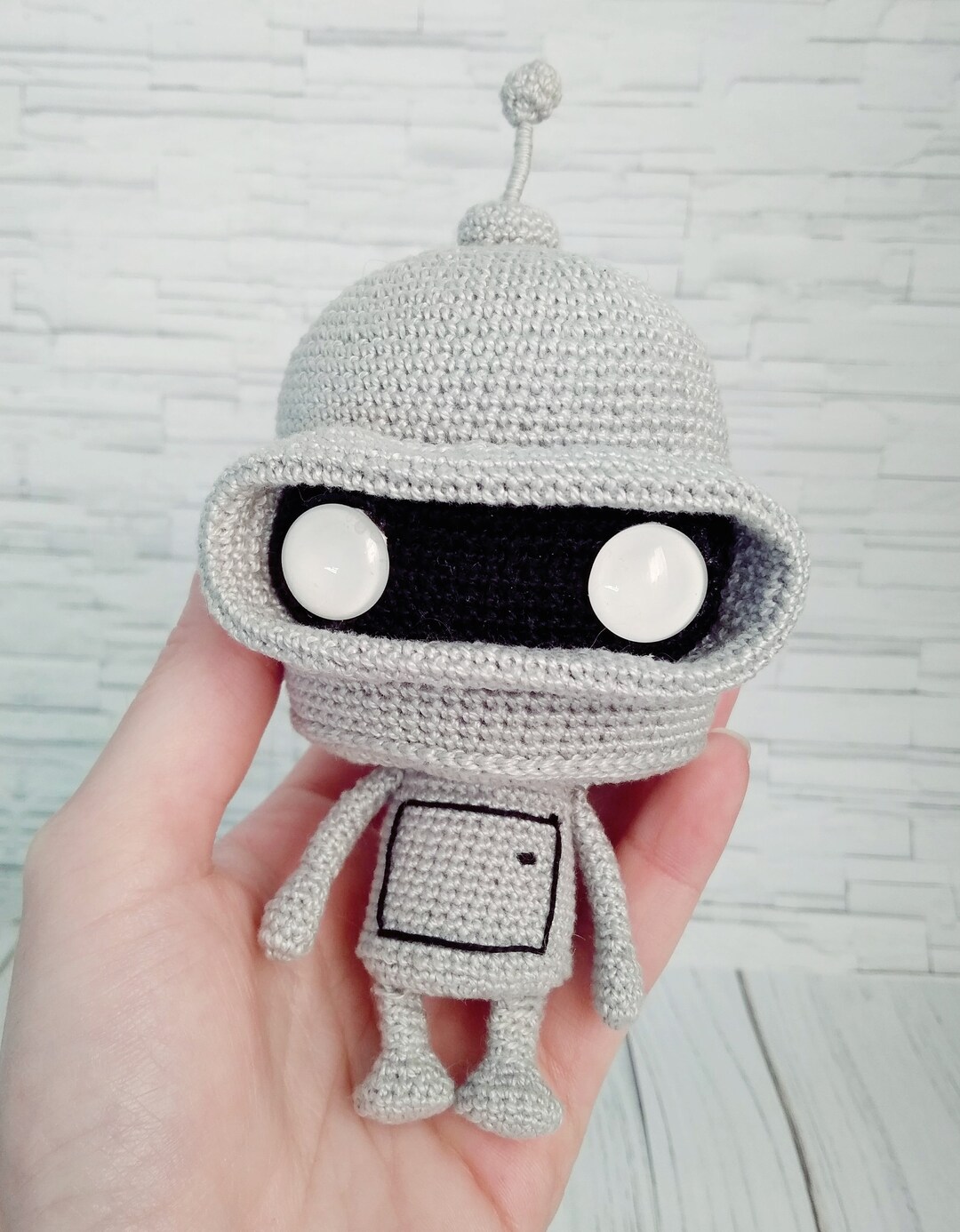 Bender Futurama Amigurumi Doll Crochet - Etsy
