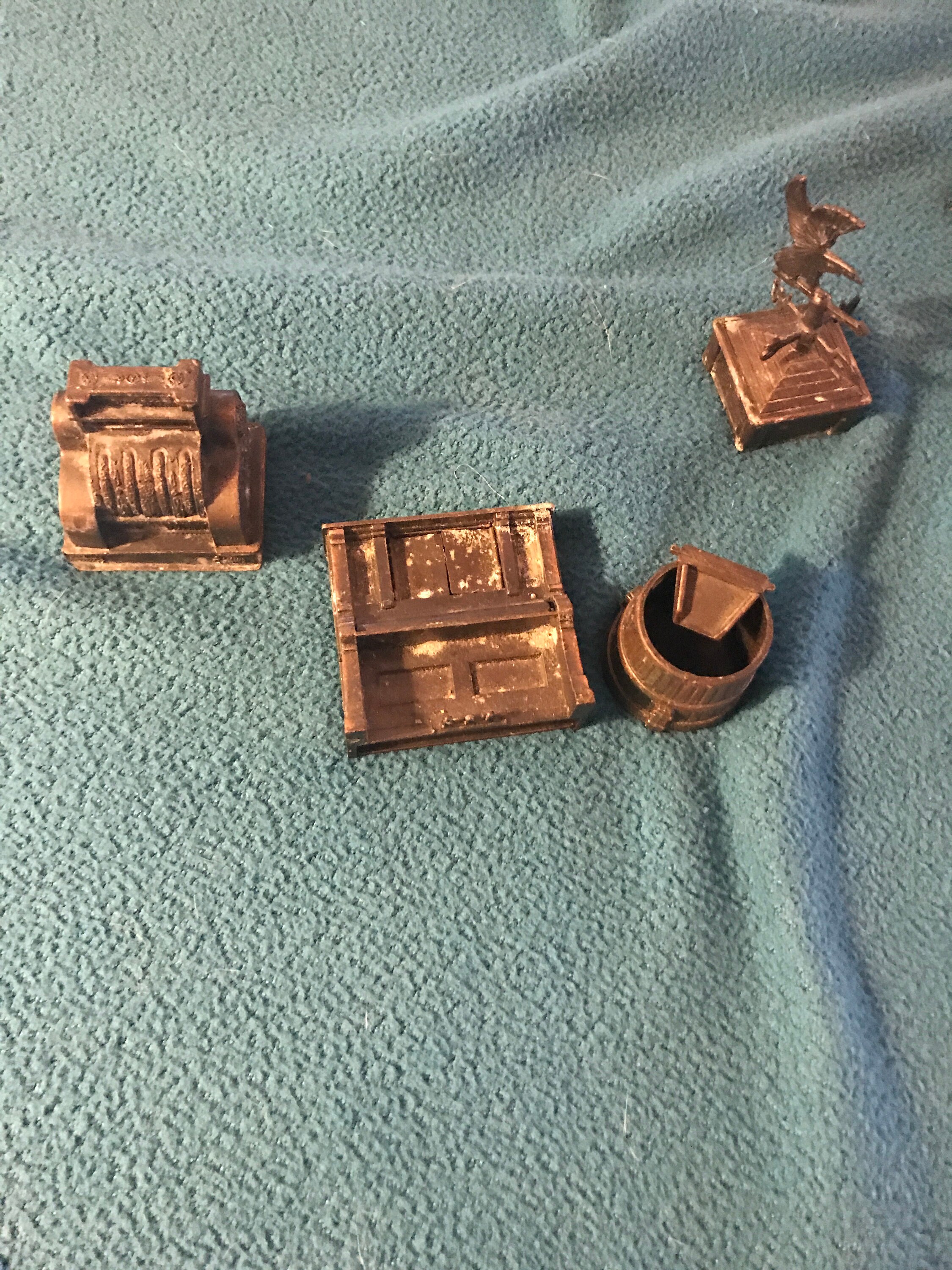 Vintage Holly Hobbie Cast Iron Miniatures - Etsy