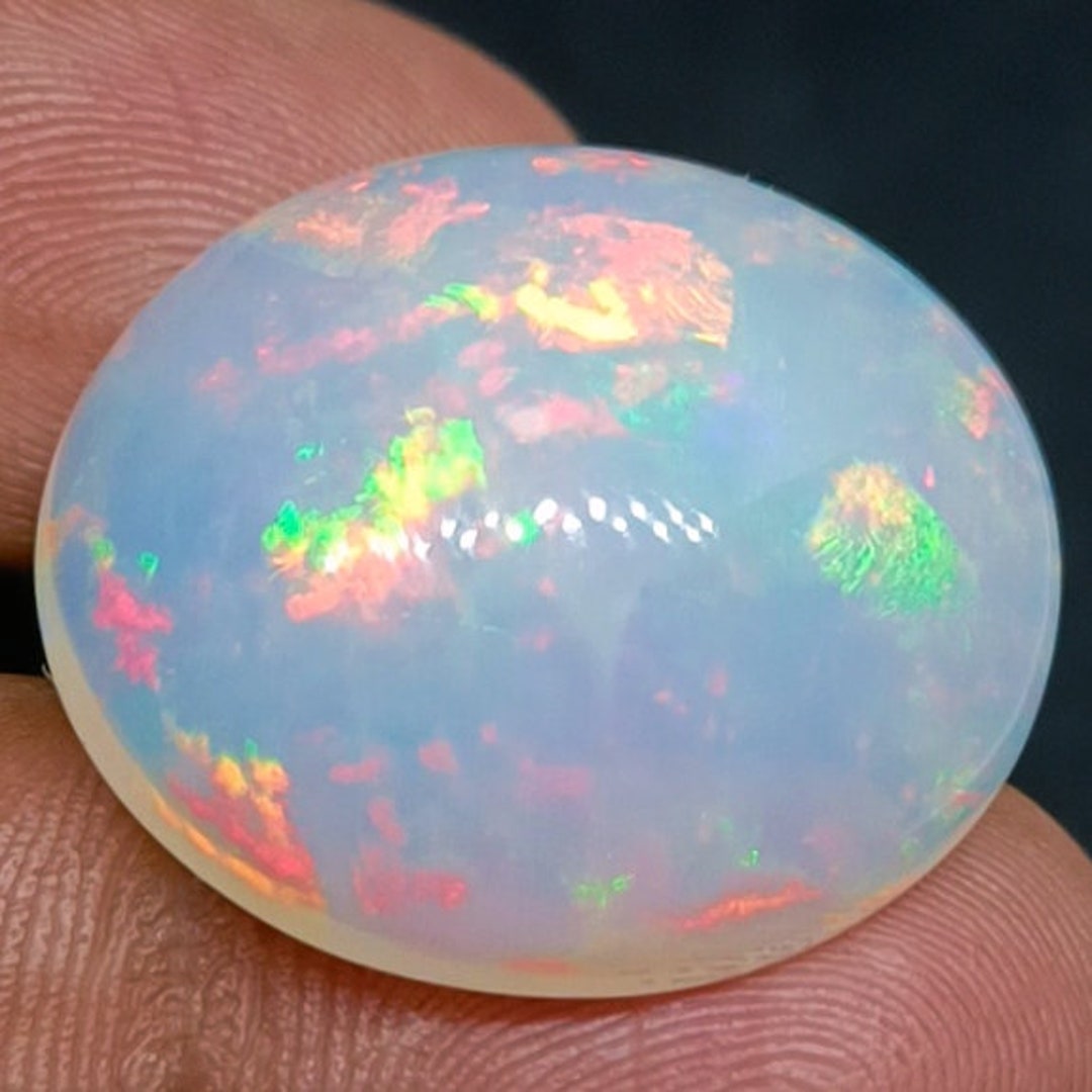 Ethiopian Opal Multi Fire, Oval Cabochon,aaa+++high Quality Opal,unique ...