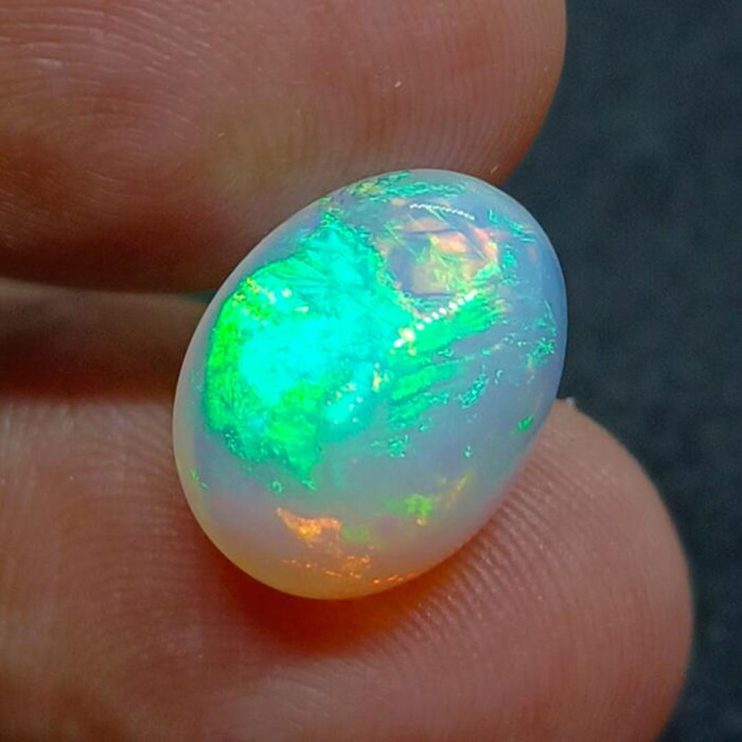 Ethiopian Opal Multi Fire ,opal Oval Cabochon, Aaa++high Quality Opal ...