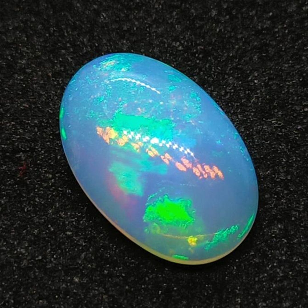 Ethiopian Opal Multi Fire ,opal Oval Cabochon, Aaa++high Quality Opal ...