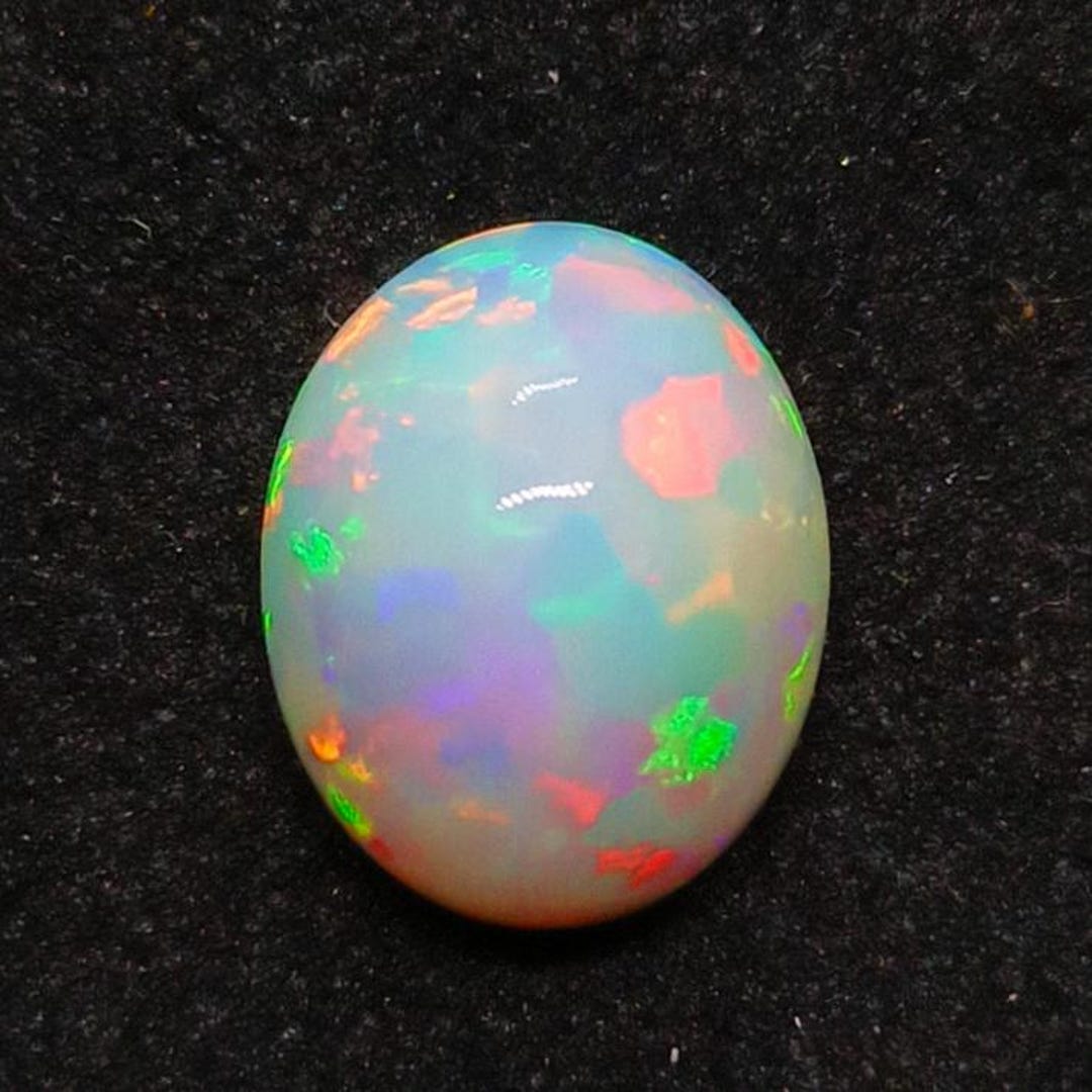 Ethiopian Opal Multi Fire, Opal Oval Cabochon, Aaa+++++++high Quality ...