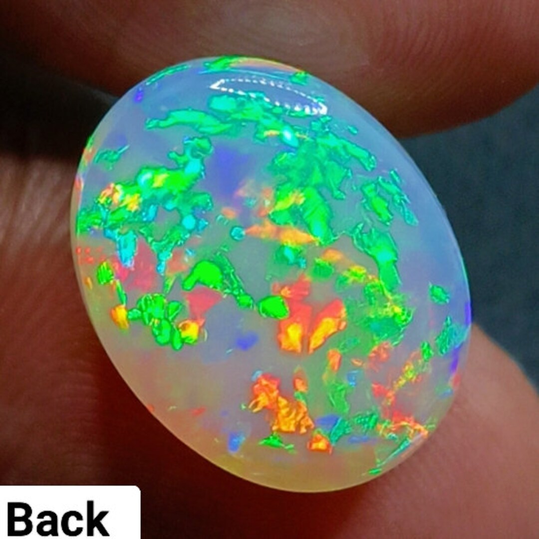 Ethiopian Opal Multi Fire, Opal Oval Cabochon ,aaa++high Quality Opal ...