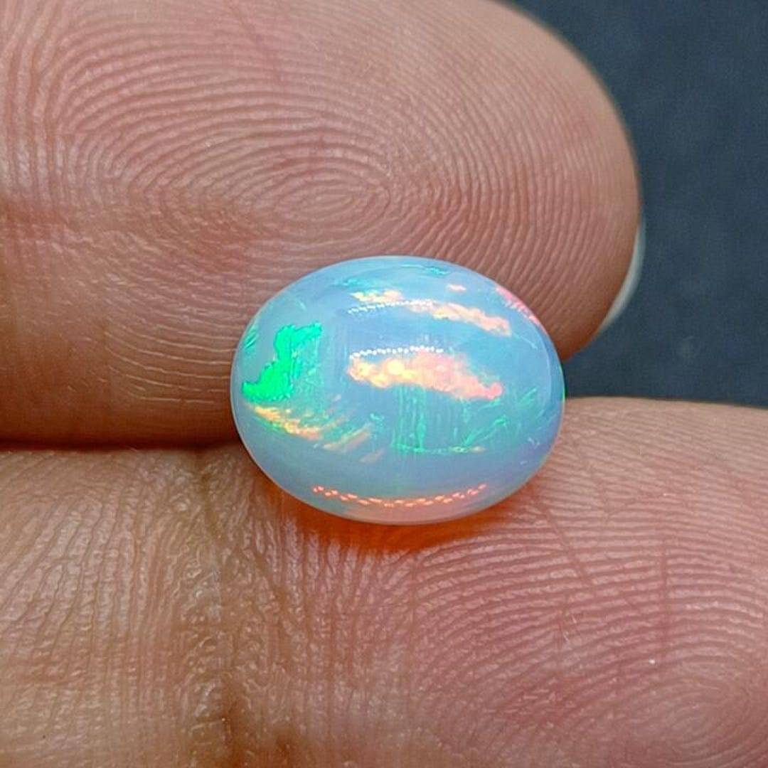 Ethiopian Opal Multi Fire , Opal Oval Cabochon , Aaa++++high Quality ...