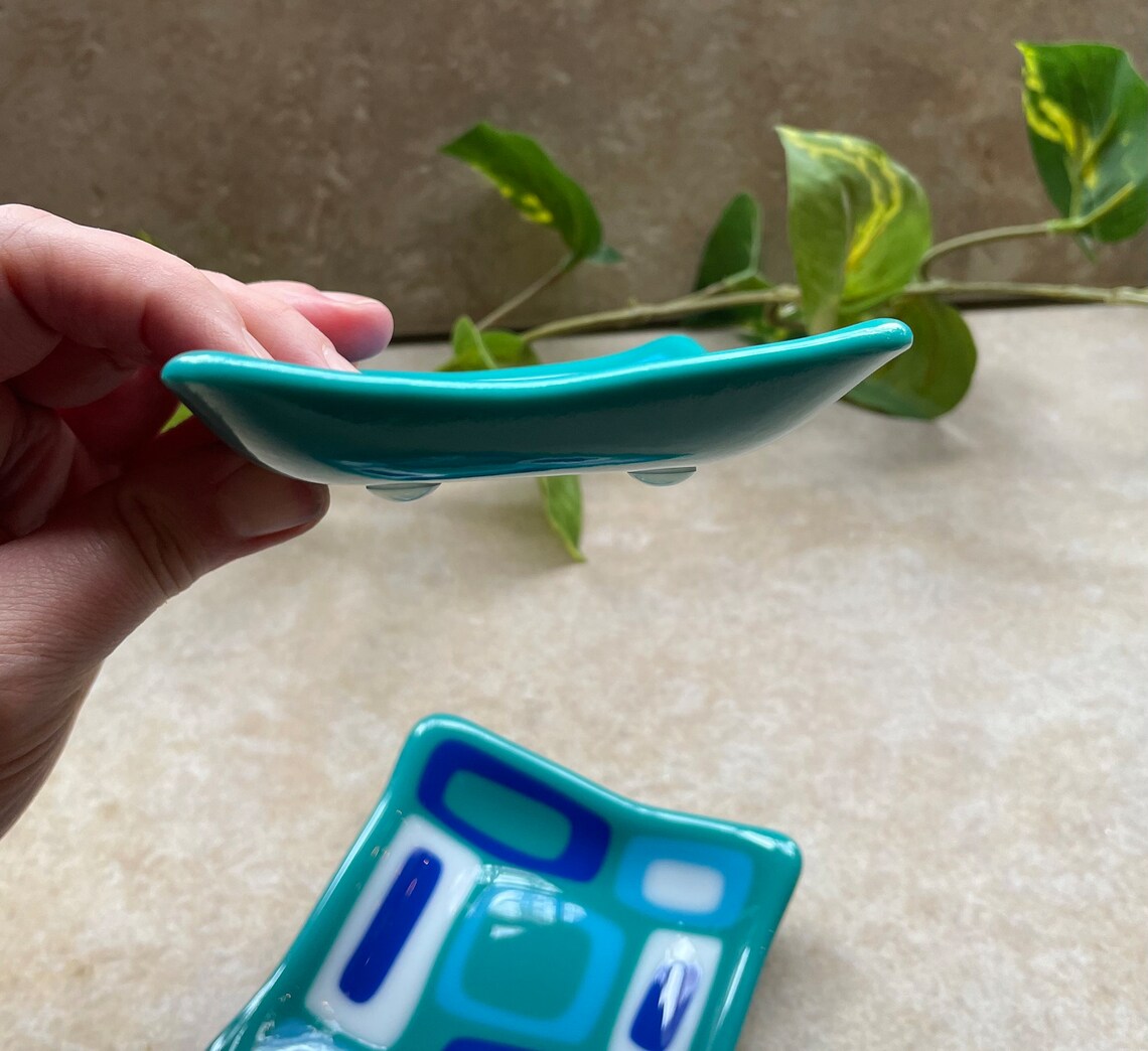 Fused Glass Ring Bowl - Etsy