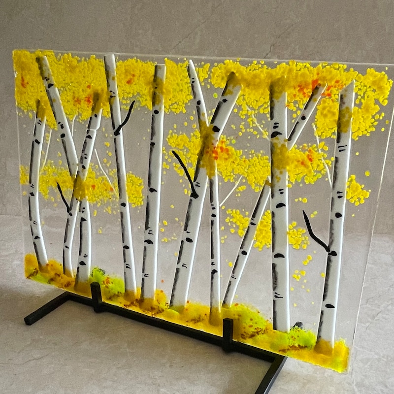 Fused Glass Tree - Etsy